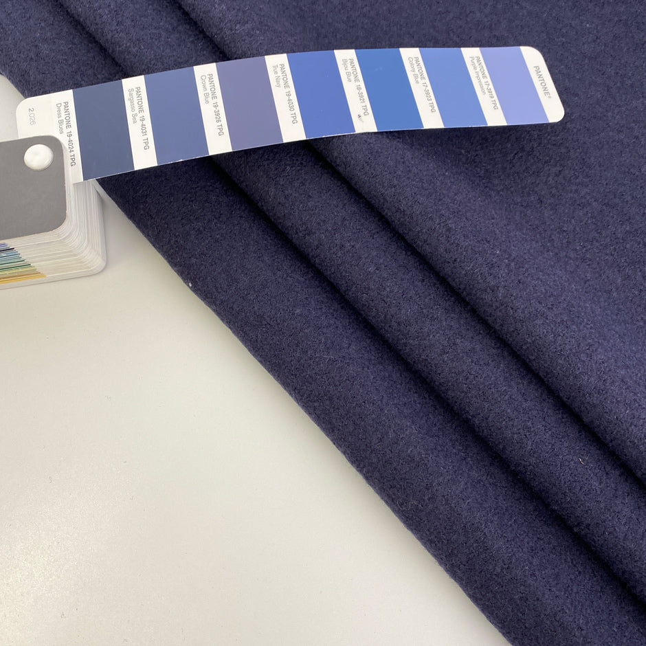 Soft blue boiled wool – EVA re-source