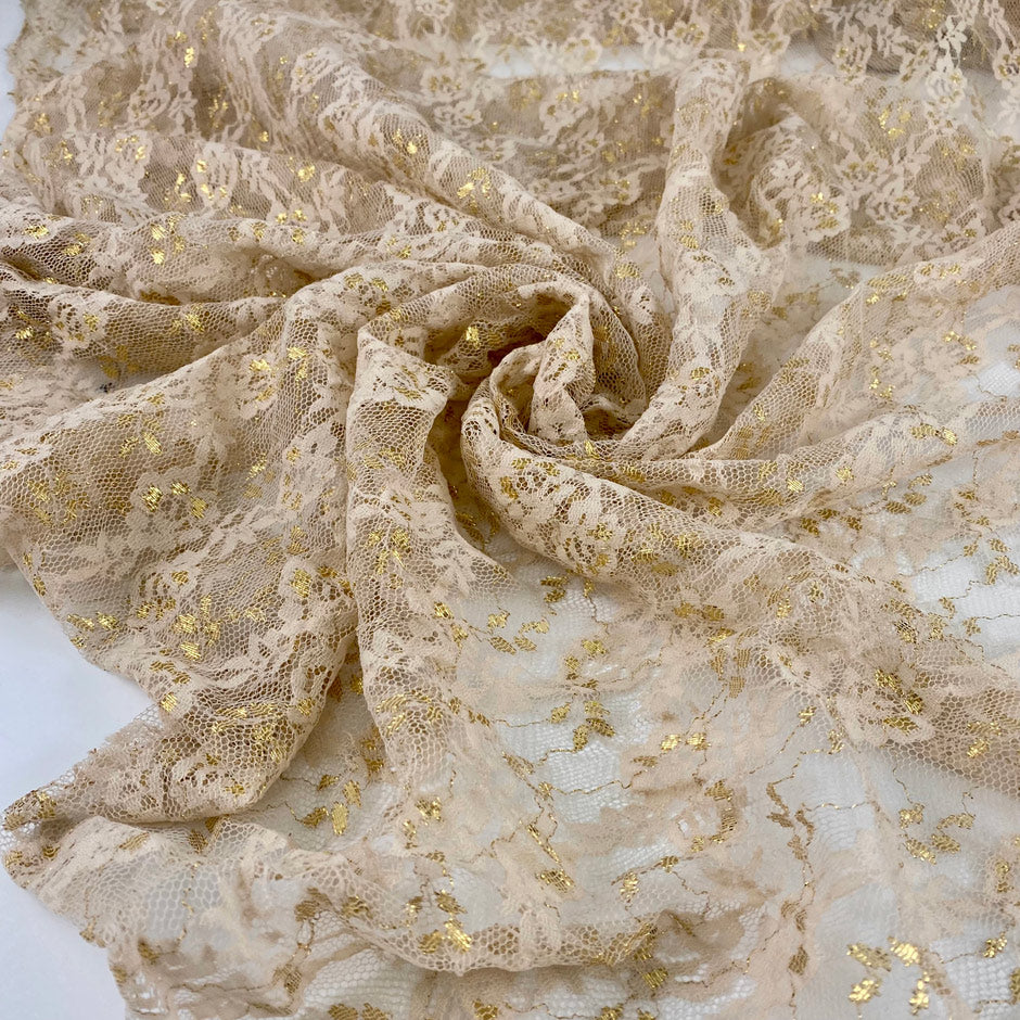 Skin Color Lace With Lurex – EVA re-source