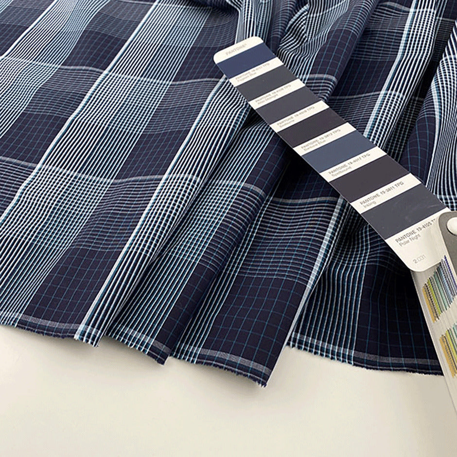 Yarn dyed cotton poplin – EVA re-source