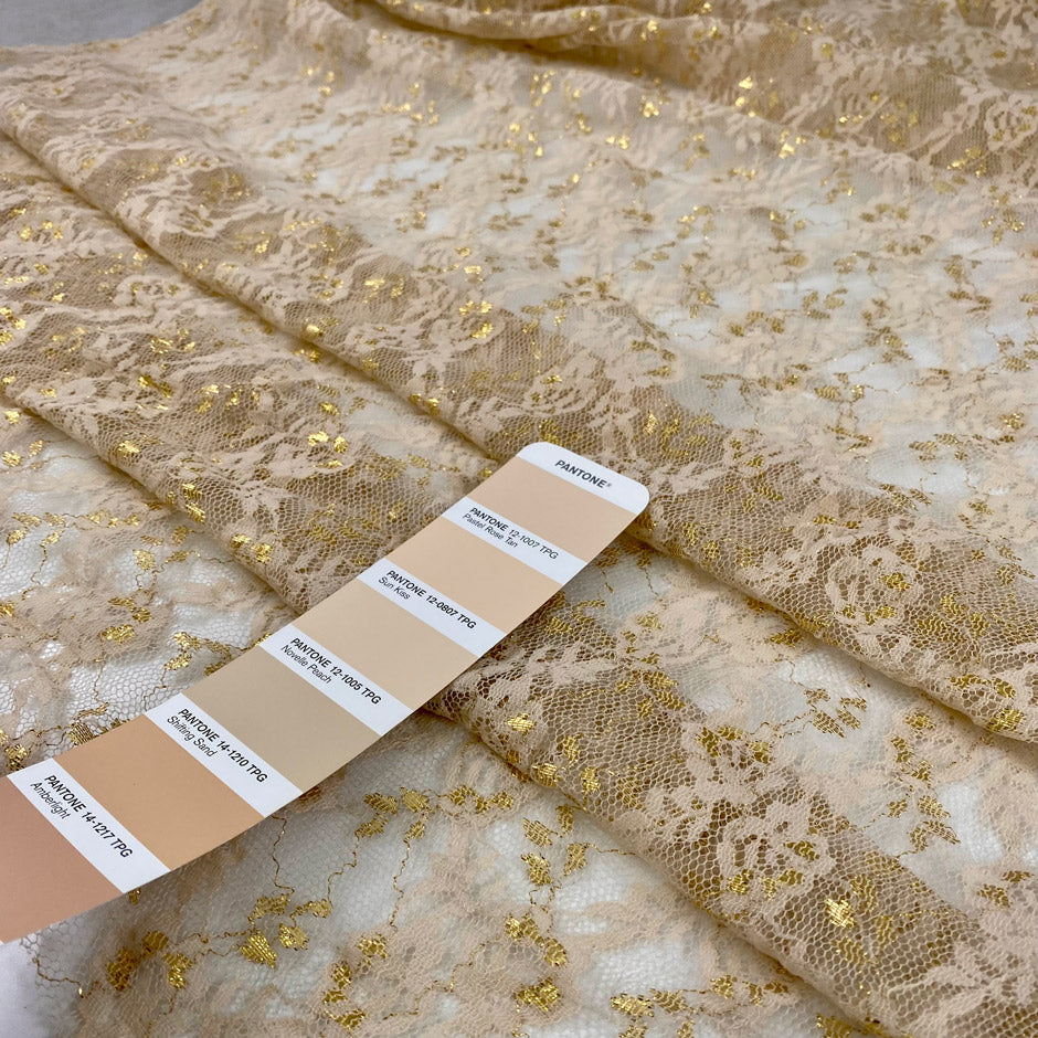 Skin Color Lace With Lurex – EVA re-source
